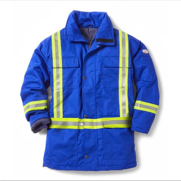 Rasco | Jackets & Coats | Rasco Fire Resistant Hiviz Winter Parka ...